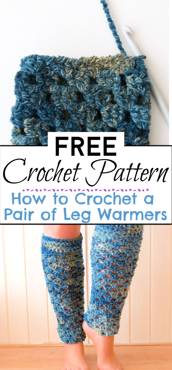 16 Free Crochet Leg Warmers Pattern - Crochet with Patterns