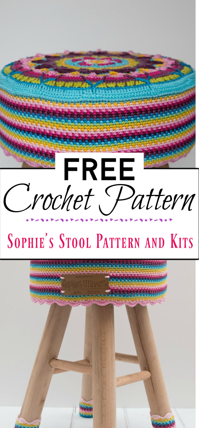 10 Stool Cover Crochet Pattern - Crochet with Patterns
