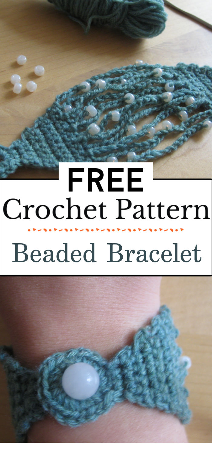 10 Free Crochet Bracelet Patterns - Crochet with Patterns
