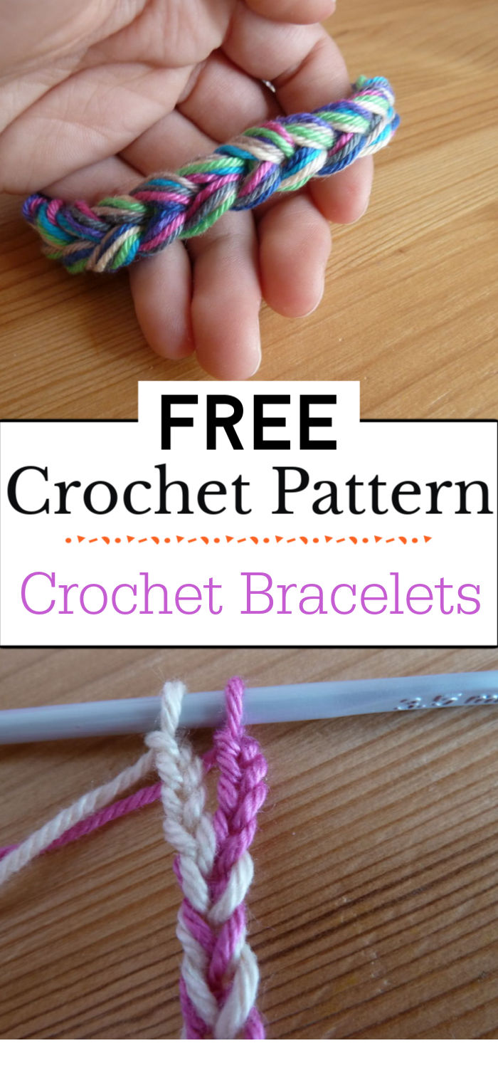 10 Free Crochet Bracelet Patterns - Crochet with Patterns