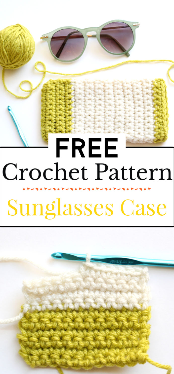 13 Free Crochet Glasses Case Pattern - Crochet with Patterns