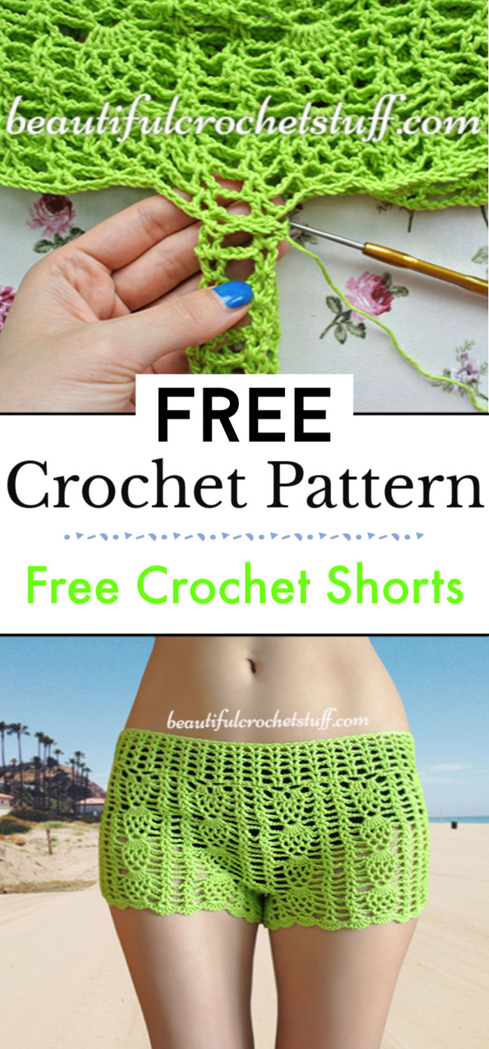 7 Free Shorts Crochet Pattern - Crochet with Patterns