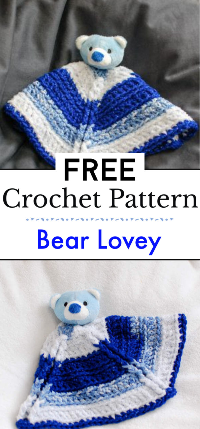 11 Free Crochet Lovey Patterns - Crochet with Patterns