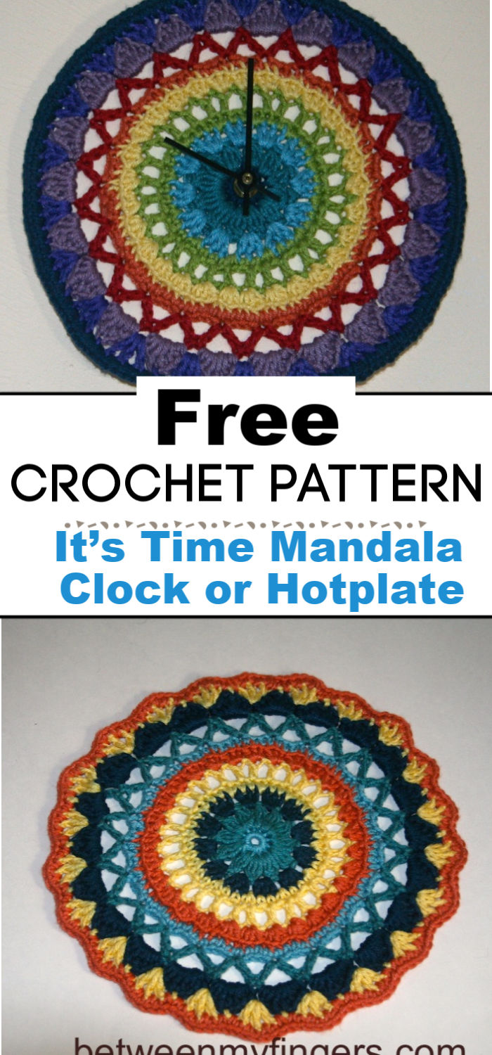 10 DIY Crochet Clock Pattern - Crochet with Patterns