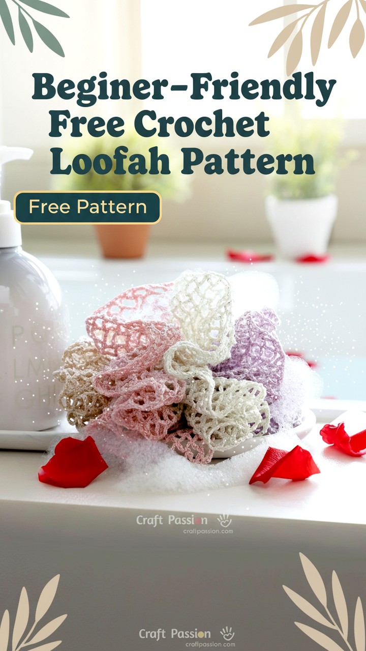13 Free Crochet Bath Loofah Pattern - Crochet with Patterns
