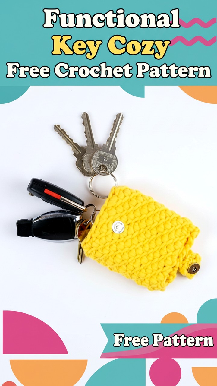15 Free Crochet Keychain Patterns - Crochet with Patterns