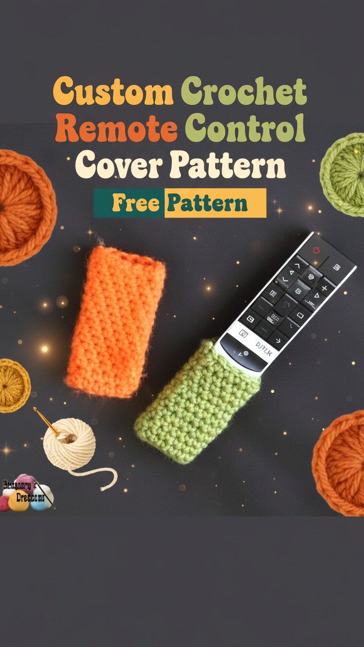 8 Free Crochet Remote Control Cover Pattern - Crochet with Patterns