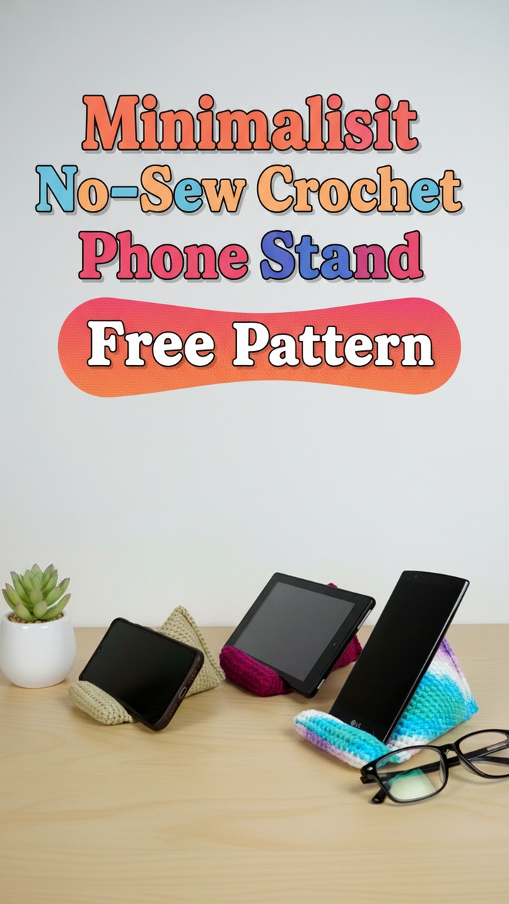 10 Crochet Cell Phone Holder Free Pattern - Crochet with Patterns