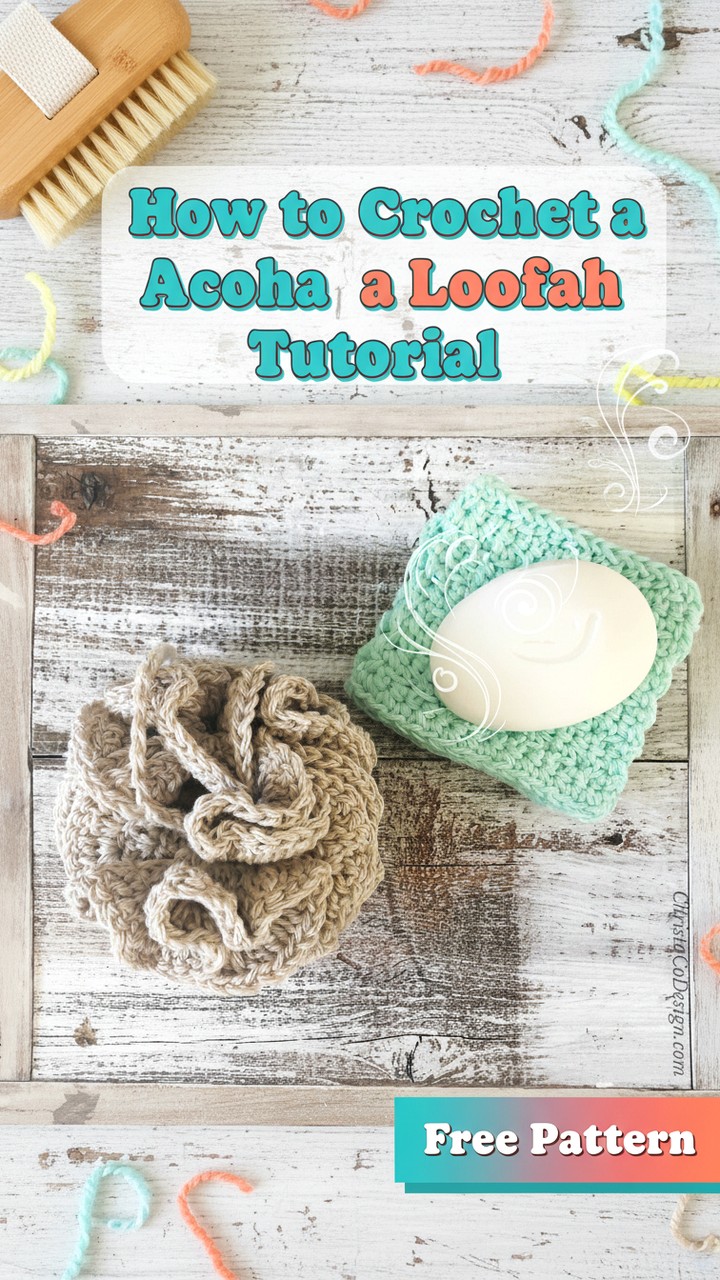 13 Free Crochet Bath Loofah Pattern - Crochet with Patterns