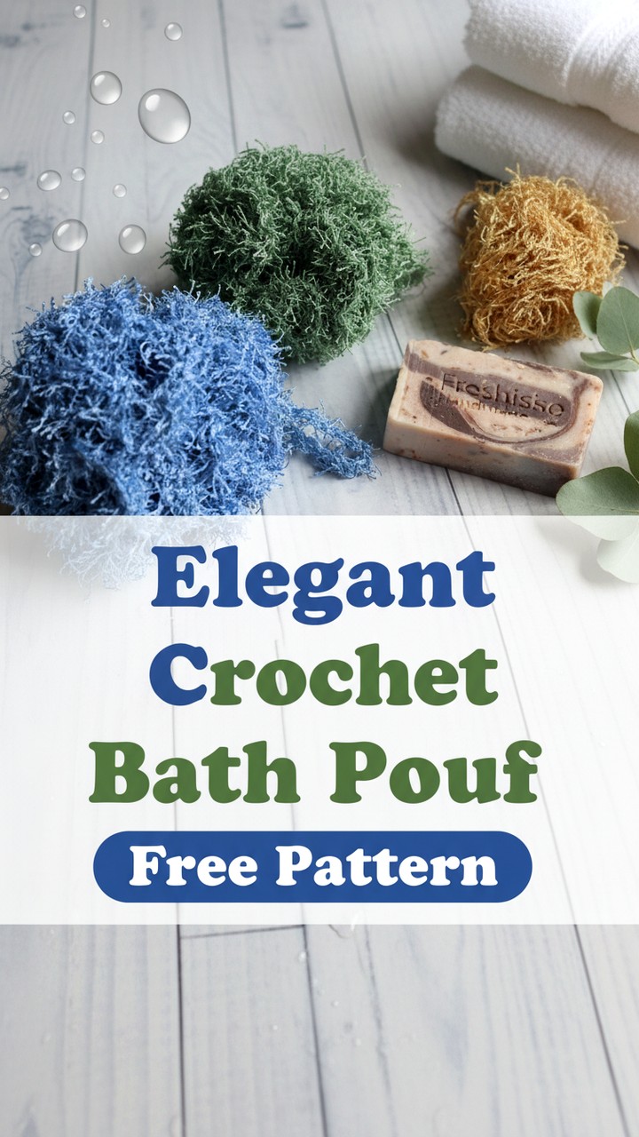 13 Free Crochet Bath Loofah Pattern - Crochet with Patterns