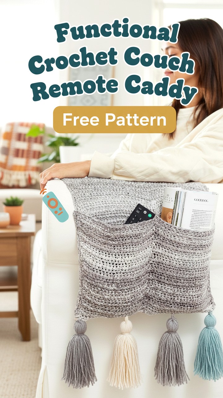 8 Free Crochet Remote Control Cover Pattern - Crochet with Patterns