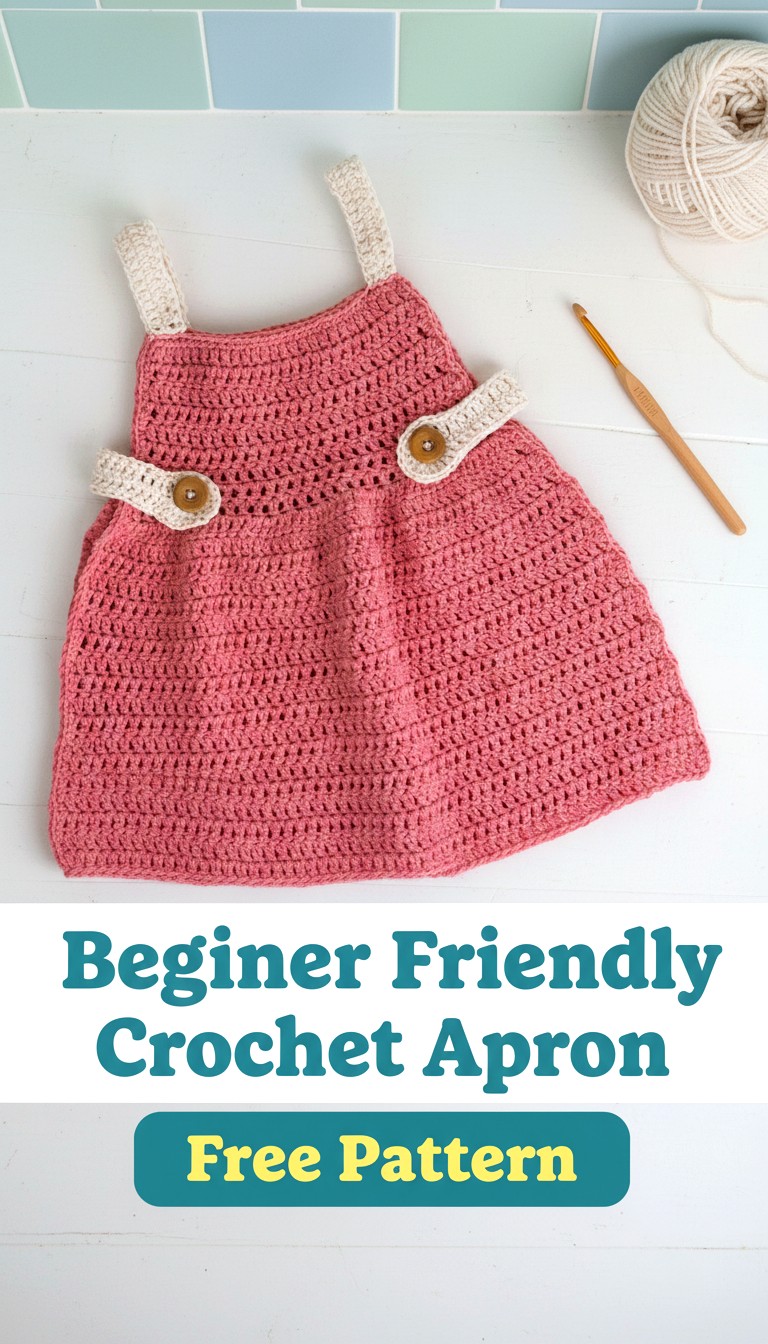 10 Easy Free Crochet Apron Patterns - Crochet with Patterns