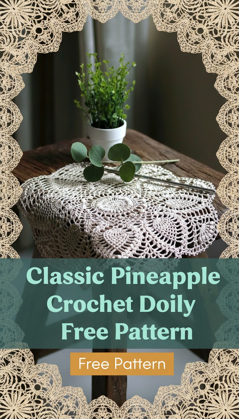 12 Beautiful Pineapple Crochet Patterns (Easy & Free Designs) - Crochet ...