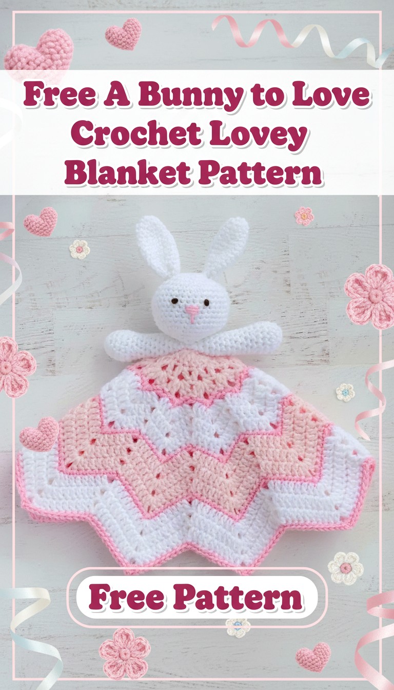 10 Easy Free Crochet Lovey Patterns for Babies and Kids - Crochet with ...