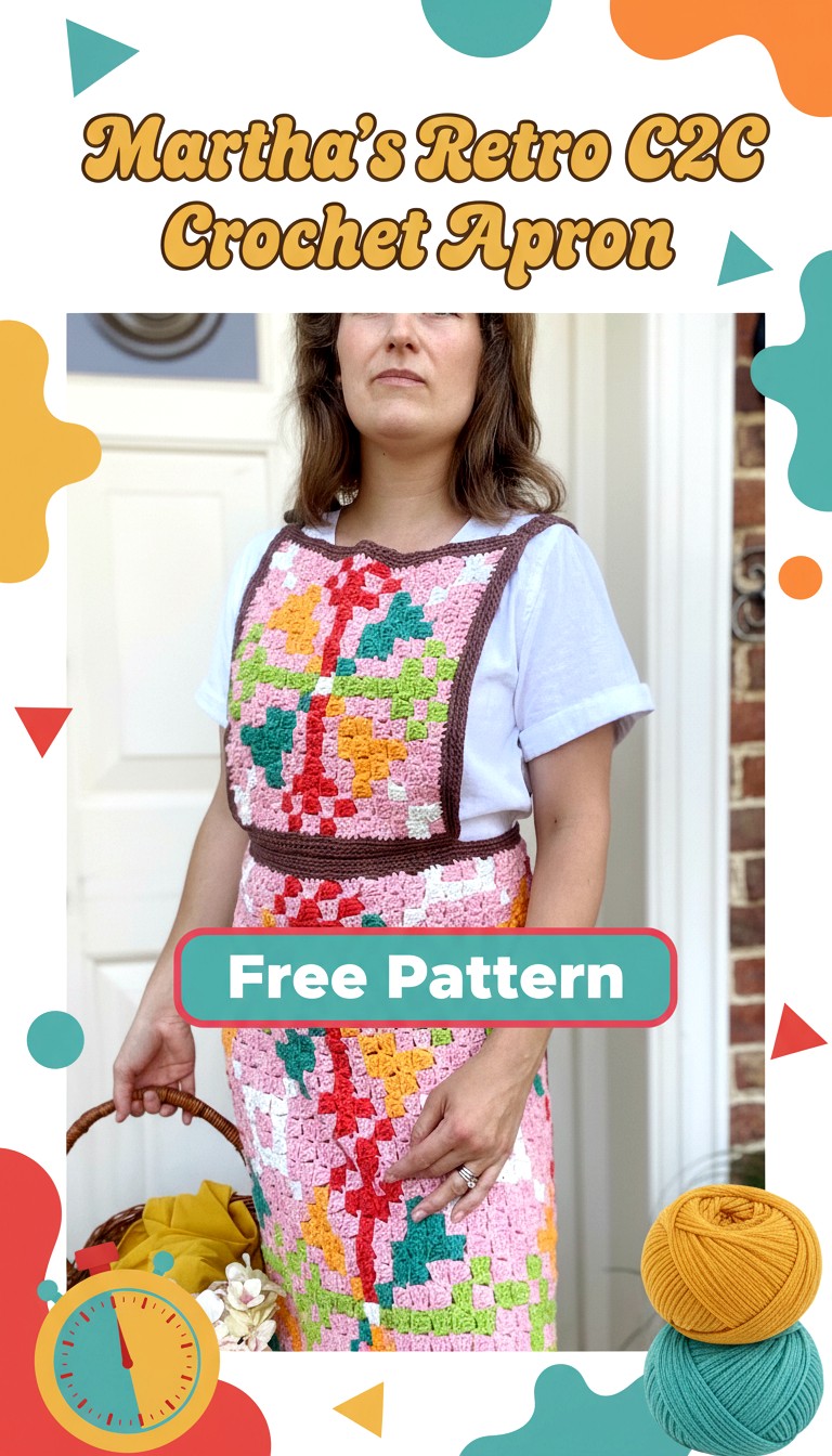 10 Easy Free Crochet Apron Patterns - Crochet with Patterns