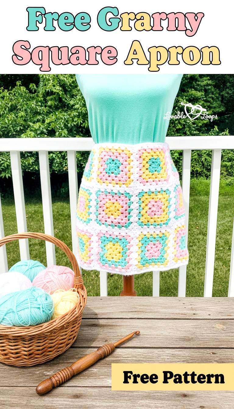 10 Easy Free Crochet Apron Patterns - Crochet with Patterns