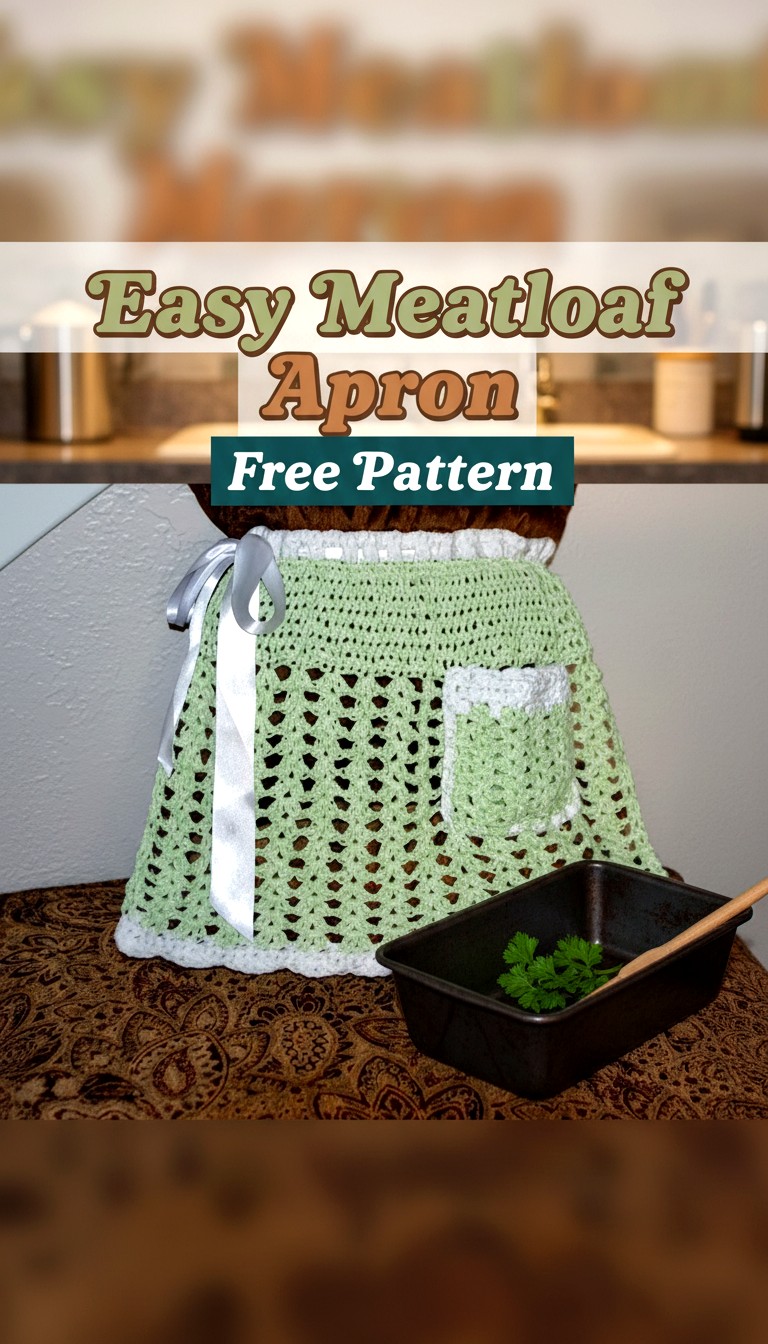 10 Easy Free Crochet Apron Patterns - Crochet with Patterns