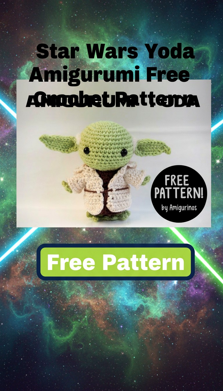 8 Unique Free Baby Yoda Crochet Patterns - Crochet with Patterns