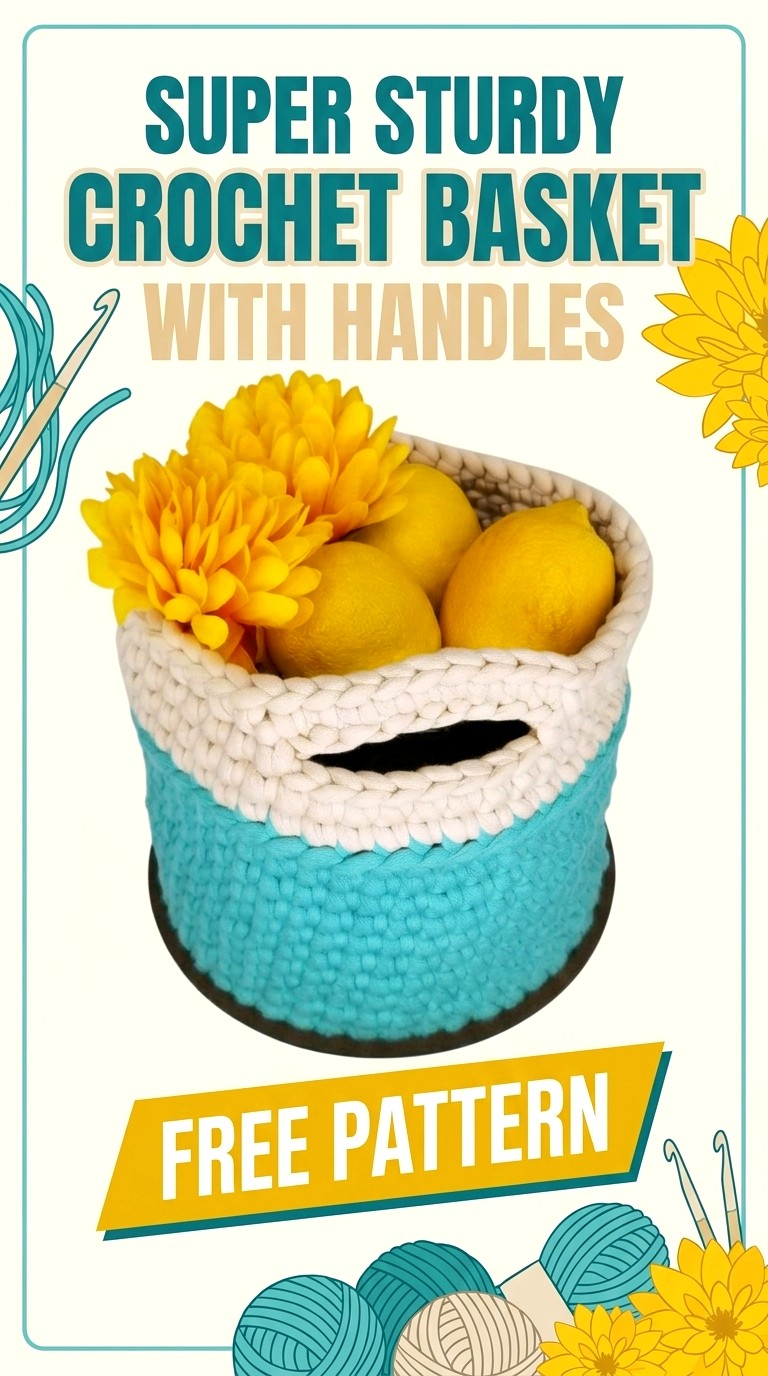 10 Amazing Crochet Basket Patterns - Crochet with Patterns